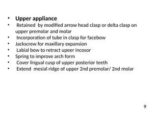 Twin Block appliance(Orthodontics appliance for skeletal correction | PPTX