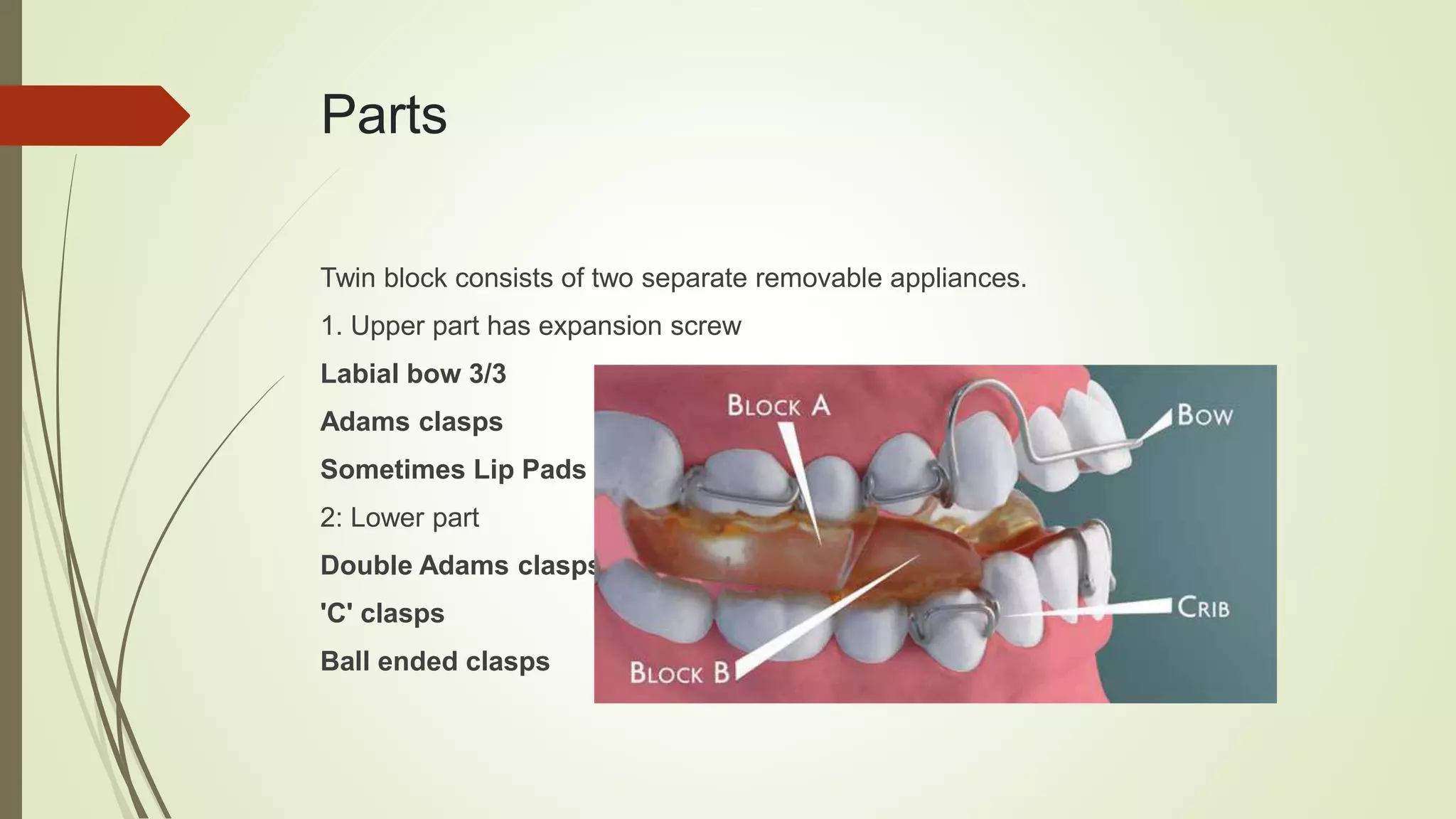 Twin Block Appliance | PPTX