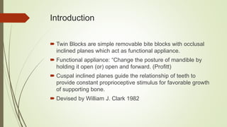 Twin Block Appliance | PPTX