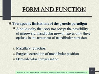 Twin Block: A Functional Growth Modification Appliance | PPT