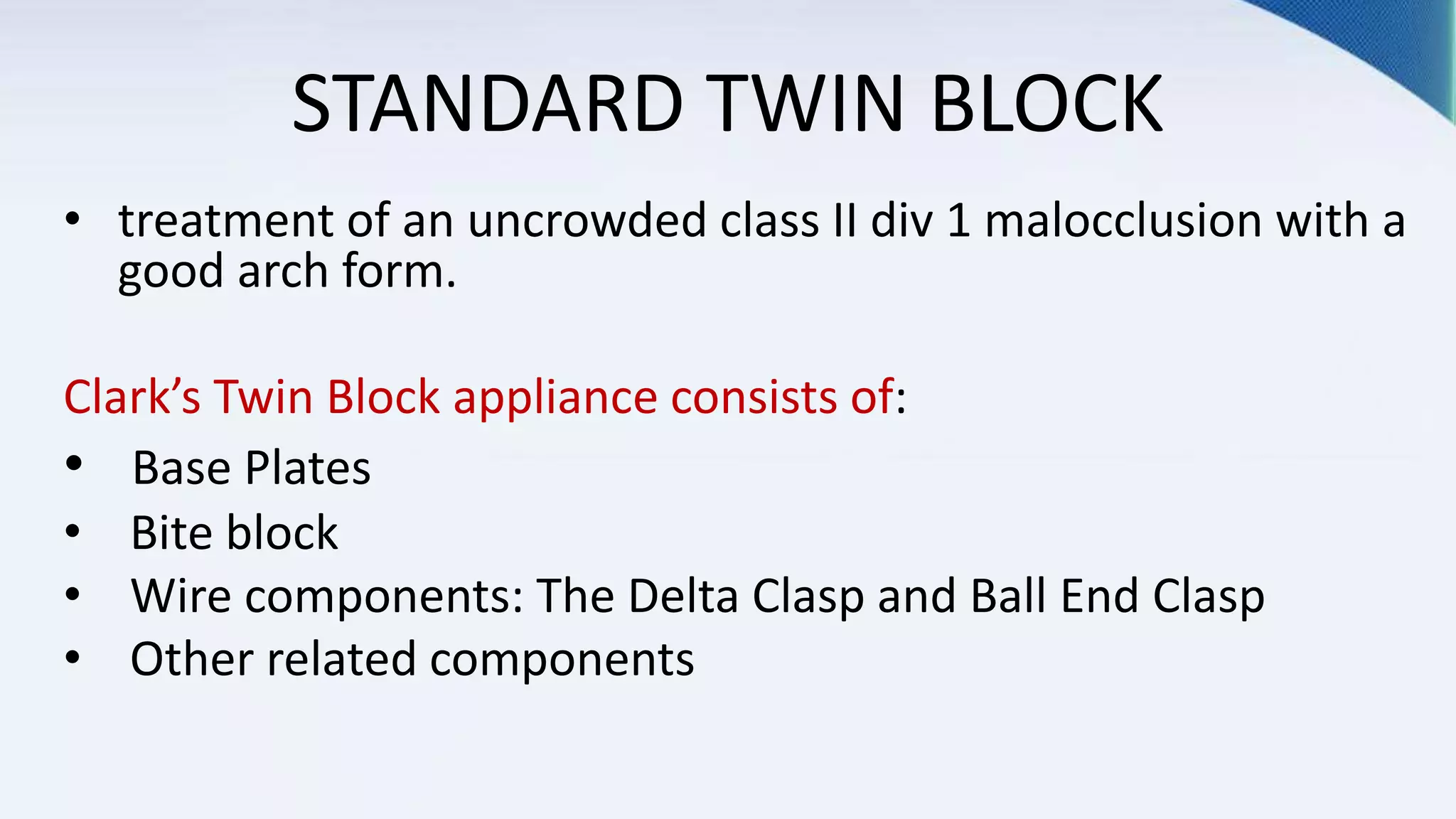Twin block | PPTX