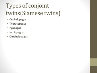 Twin gestation | PPT