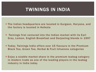 Twinings case | PPTX
