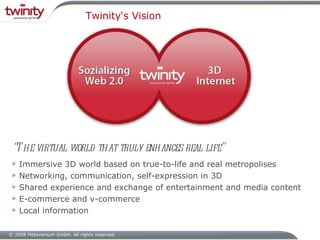 Twinity powered by real life! 2010 | PPT