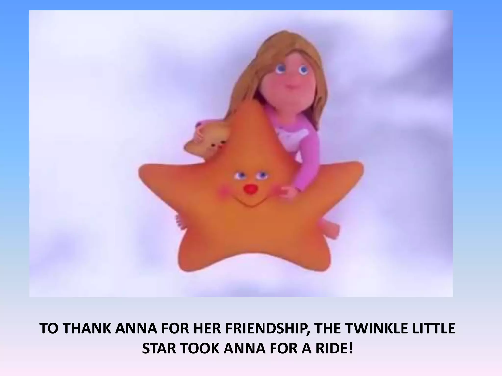 Twinkle twinkle little star story | PPTX