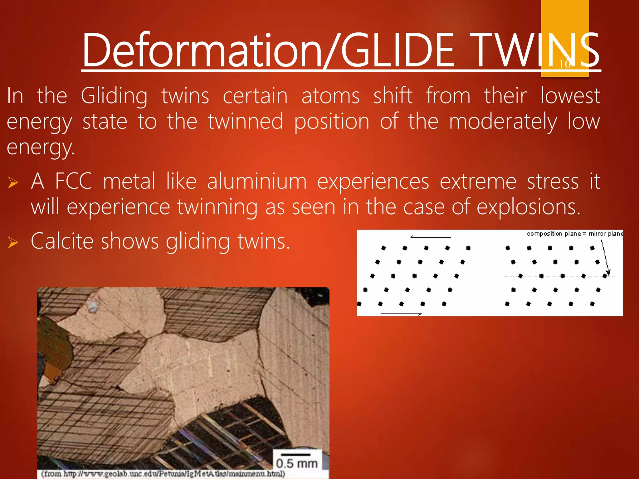 Twinning in crystals(crystallography) | PPTX