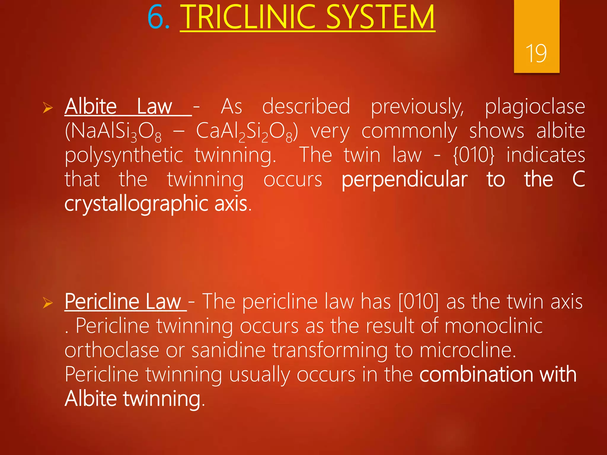 Twinning in crystals(crystallography) | PPTX
