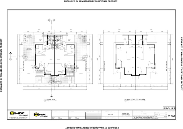 Amaia Scapes Twin Pod Housing Plan Design | PDF
