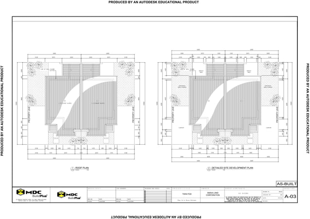 Amaia Scapes Twin Pod Housing Plan Design | PDF