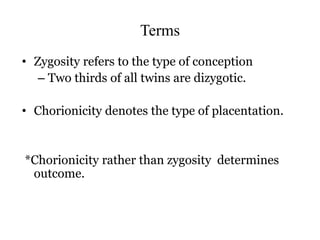 Twin pregnancy-DR.DIVYA JAIN | PPT