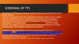 Management of monochorionic pregnancy | PPTX
