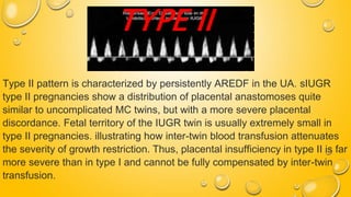 Twin pregnancy complicated by selective growth copy - copy (2) - copy ...