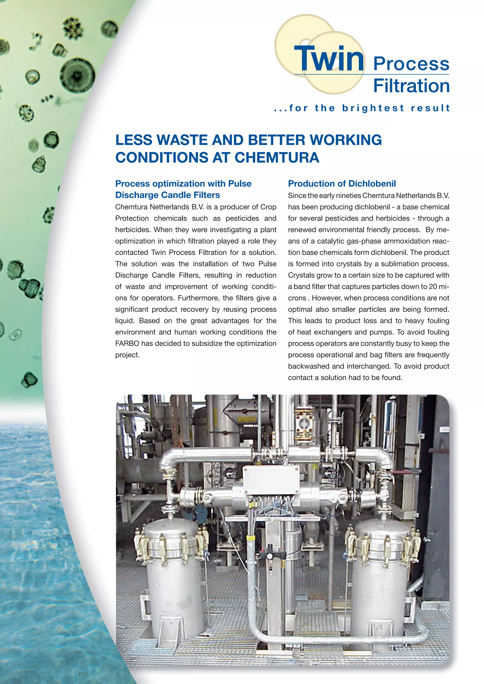 Twin proces a4 case story chemtura | PDF