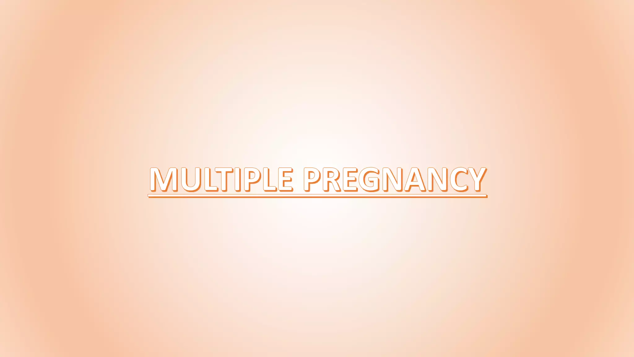 multiple pregnancy | PPTX