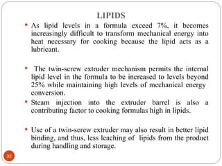 Twin screw extruders in food processing.ppt