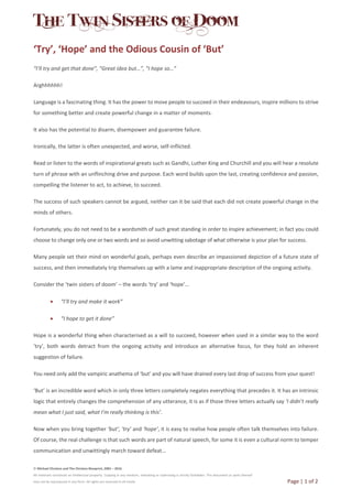 The Twin Sisters of Doom a quick summary | PDF