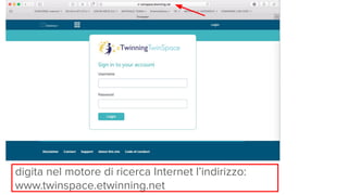 Modificare profilo nel Twinspace | PDF