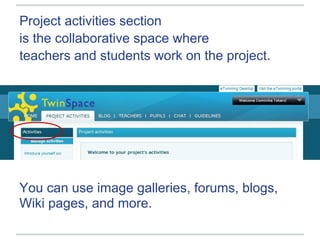 Twin space (4) manage activities | PDF
