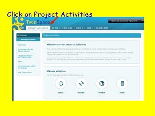 Twinspace | ODP | Technology & Computing