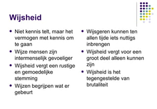 Twintig Basiswaarden | PPT
