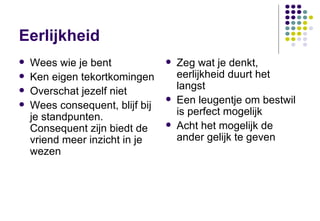 Twintig Basiswaarden | PPT
