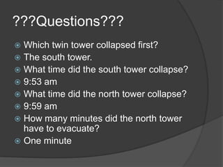 The Twin Towers | PPTX