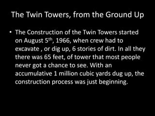 Twin towers 1 | PPT