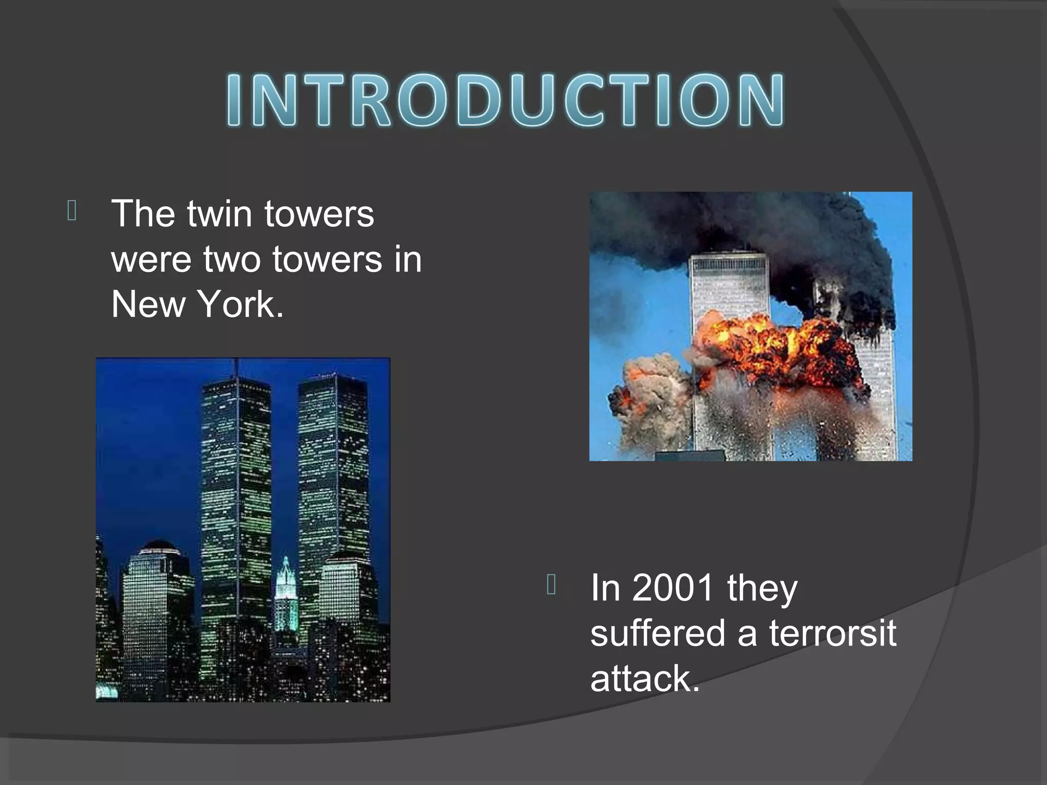 Twin towers | PPT