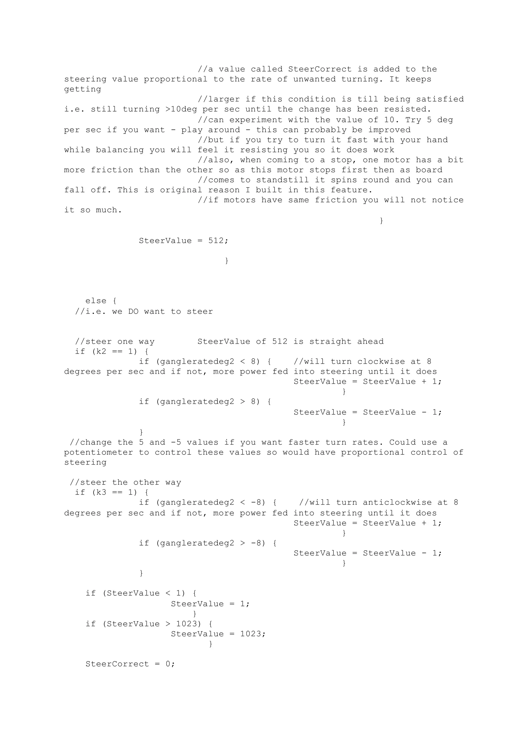 Twin wheeler modified for arduino simplified serial protocol to sabertooth v22 | DOCX