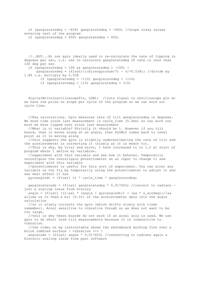 Twin wheeler modified for arduino simplified serial protocol to sabertooth v22 | DOCX