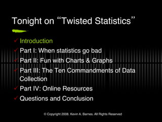 Twisted Statistics | PDF