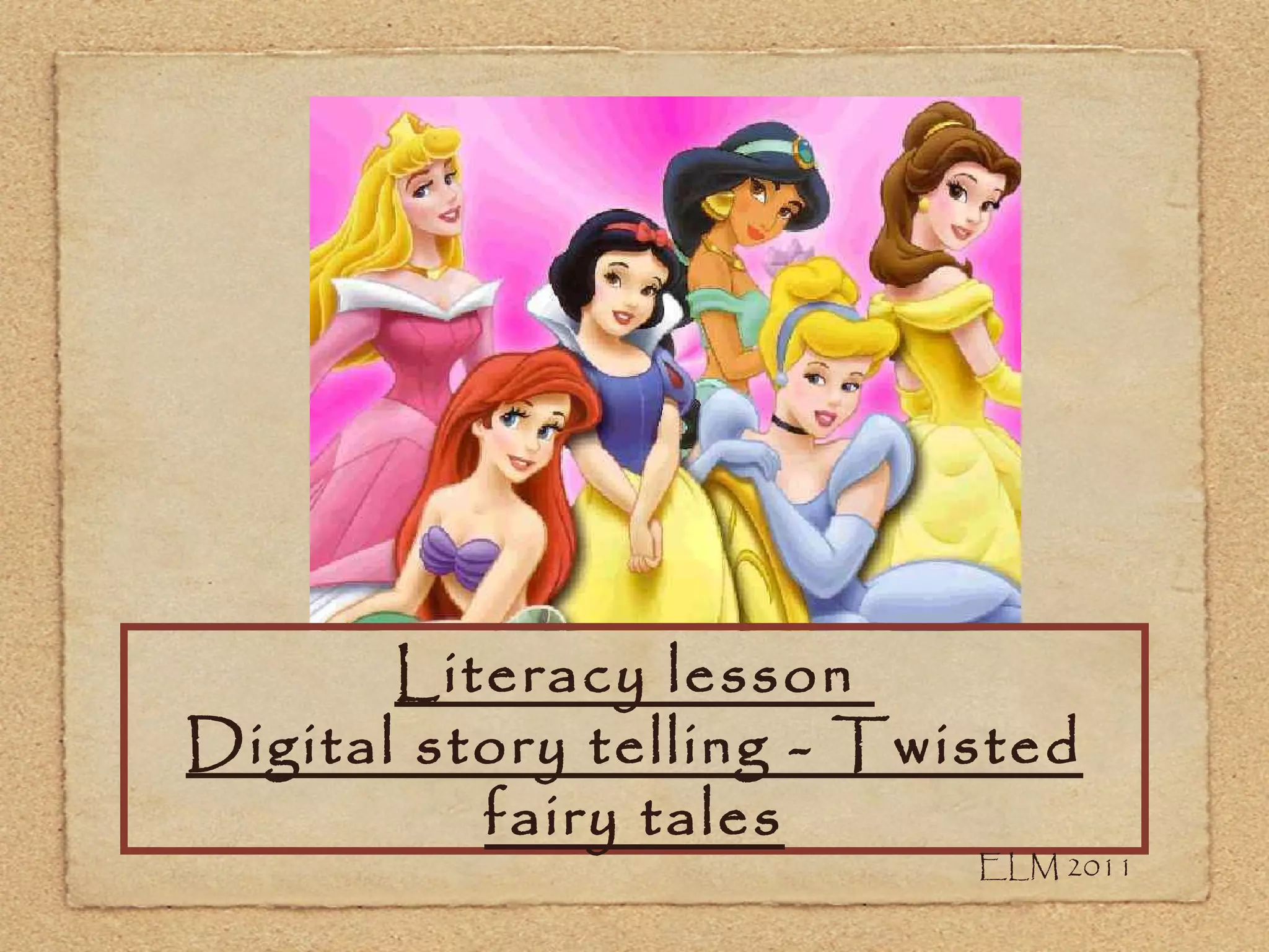 Twisted fairy tales | PPT