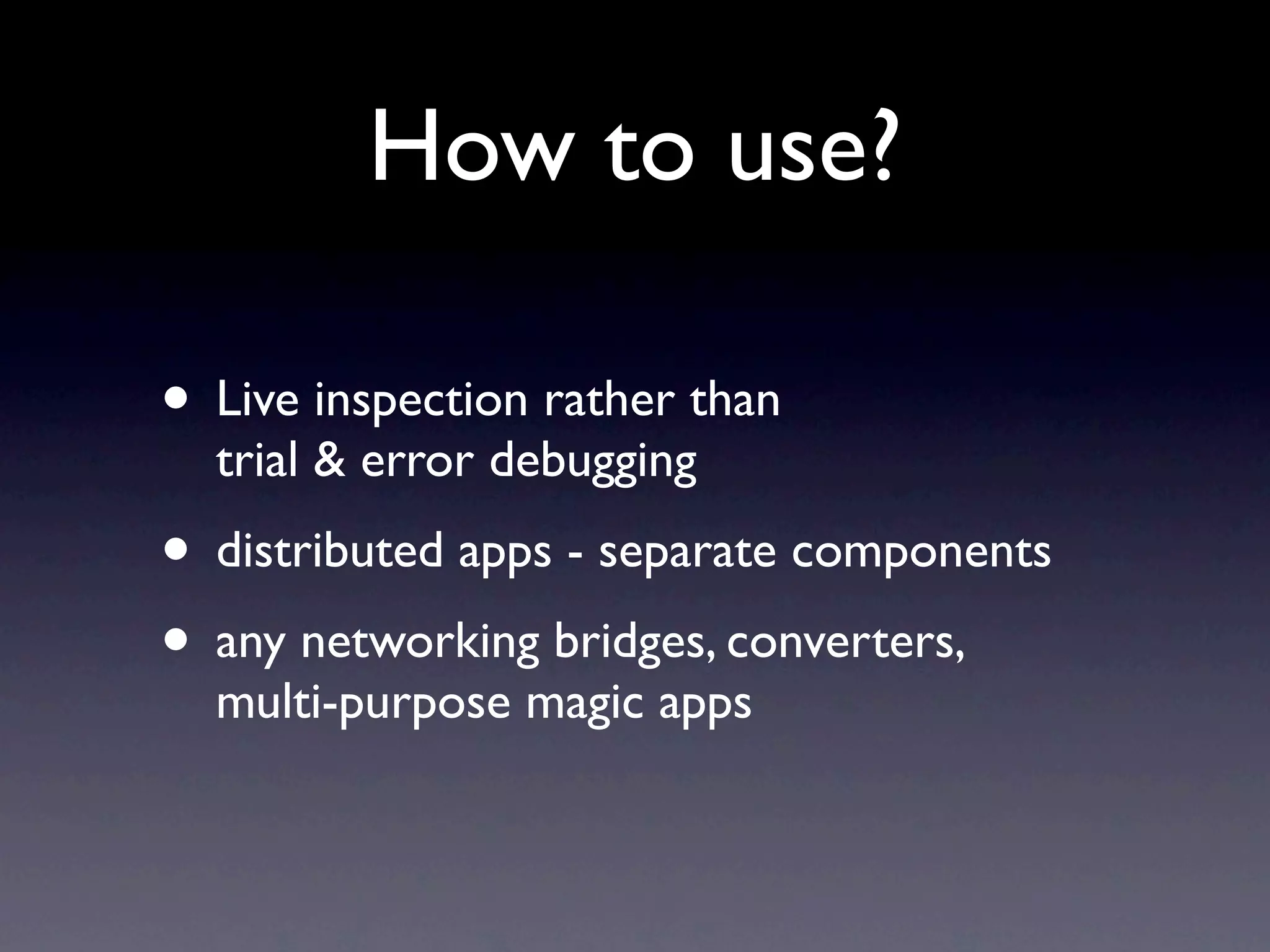 Twisted: a quick introduction | KEY