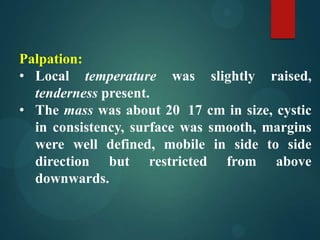 Presentation on Twisted ovarian cyst by Dr. Monnaf | PPT