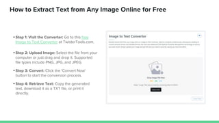What is OCR Technology and How to Extract Text from Any Image for Free ...
