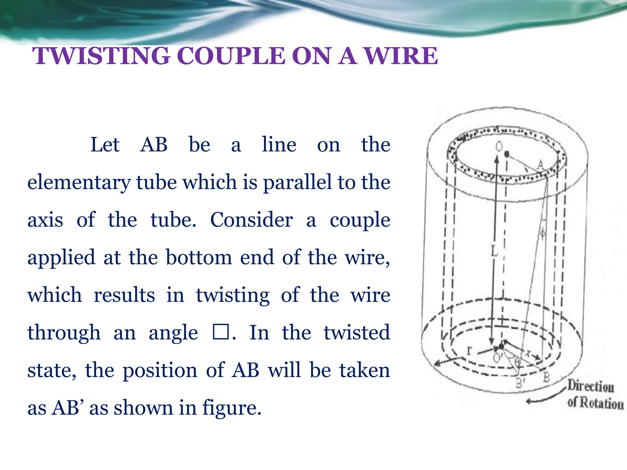 Twisting Couple and Torsion Pendulum.pptx