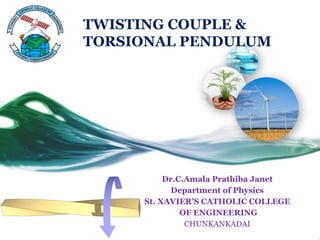Twisting Couple and Torsion Pendulum.pptx