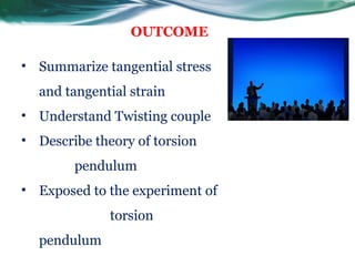 Twisting Couple and Torsion Pendulum.pptx