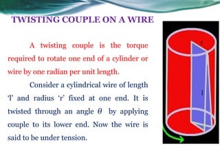 Twisting Couple and Torsion Pendulum.pptx