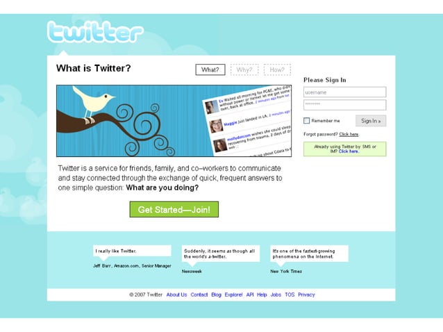 Twitter - microblogging | PPT