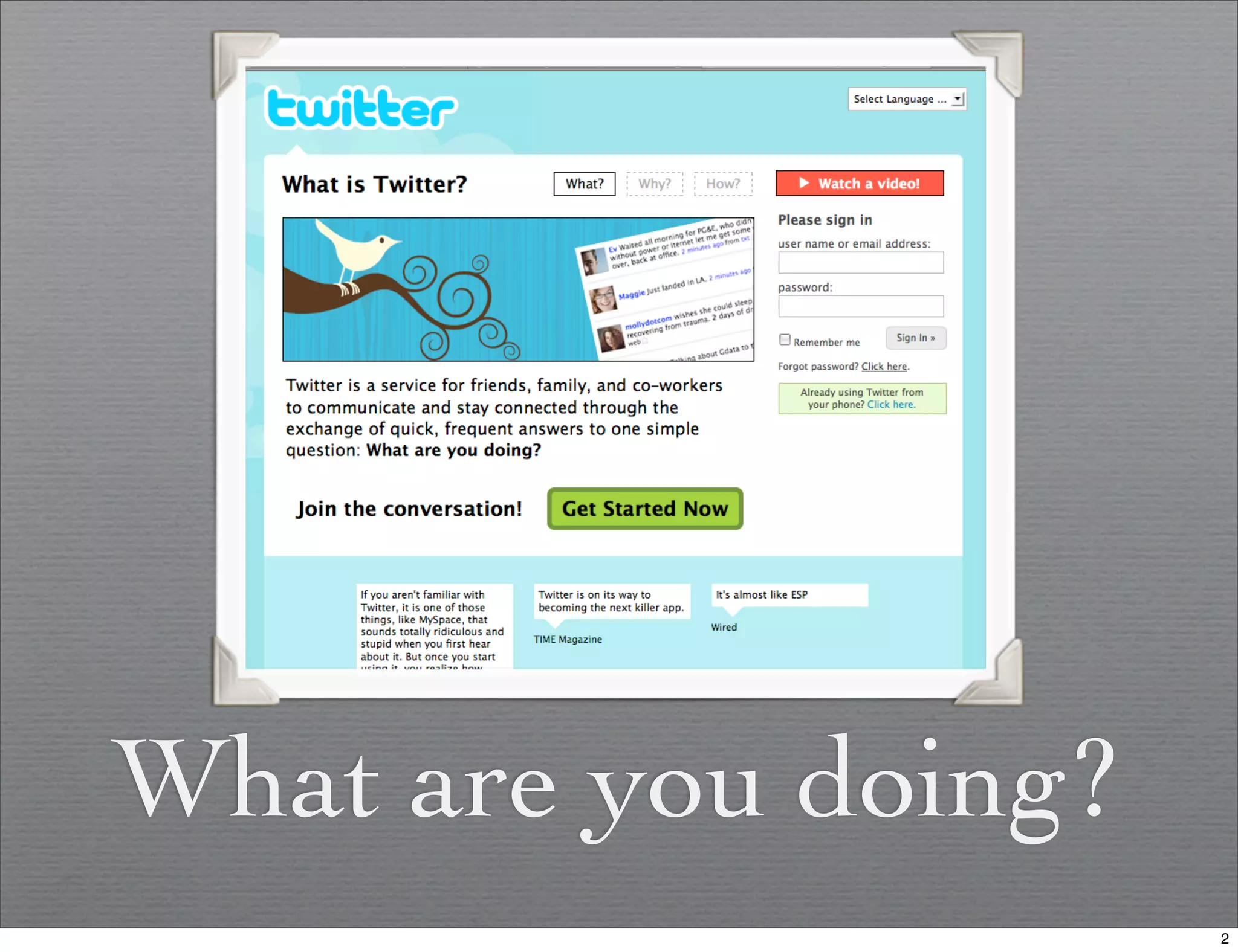 Twitter Presentation | PPT