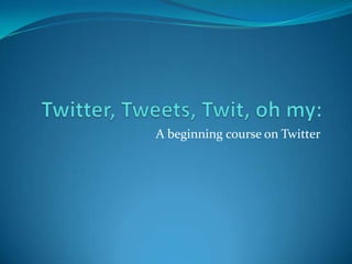Twitter | PPT