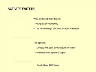 Twitter and History | PPT