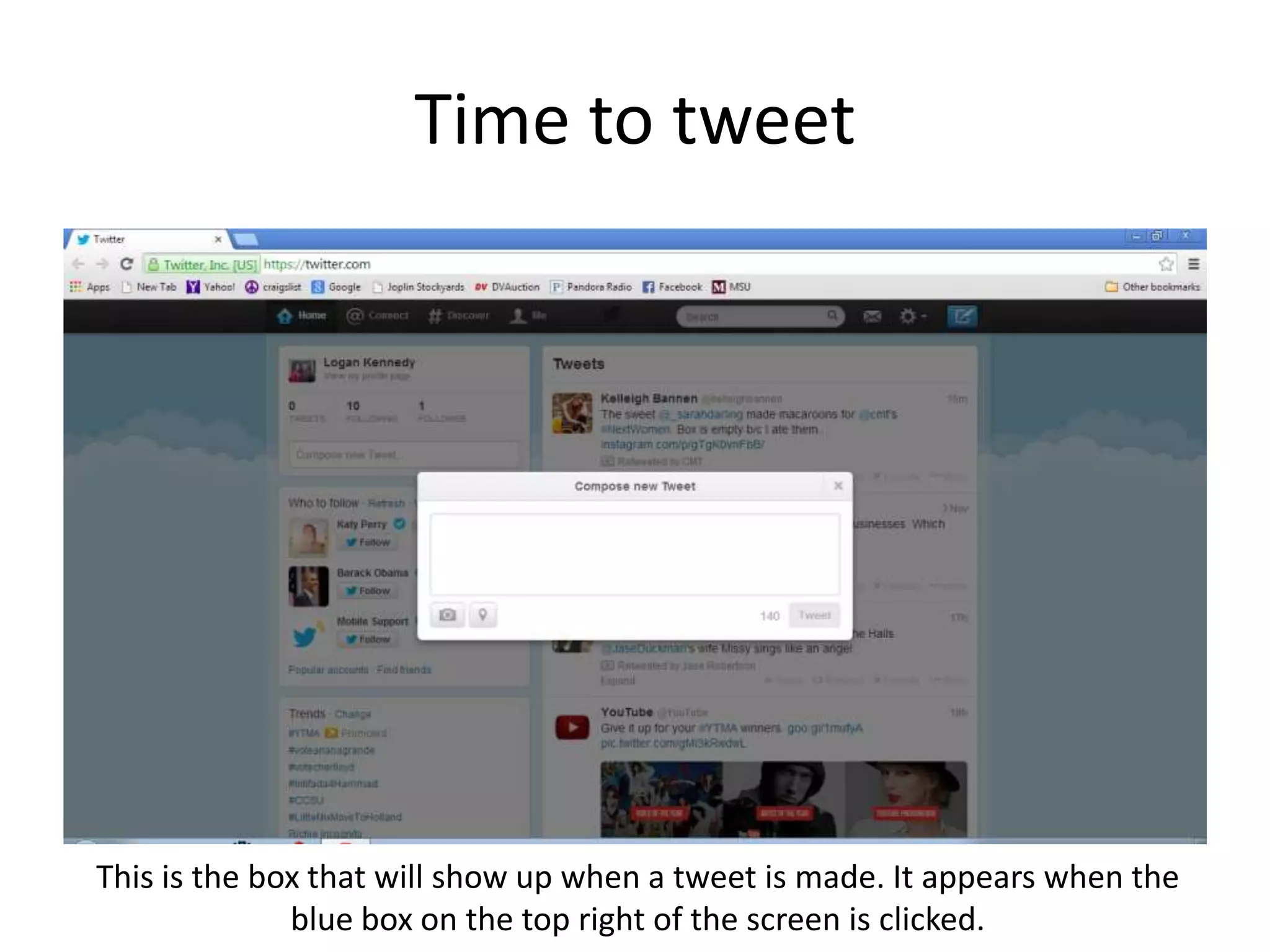 How to start Twitter for a buisiness | PPT
