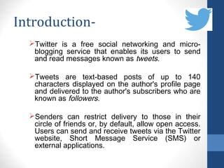 Twitter | PPT