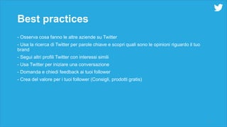 Alla scoperta di Twitter | PPTX | Technology & Computing