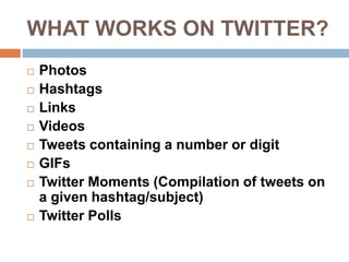 How To Become a Twitter Pro ? | PPT