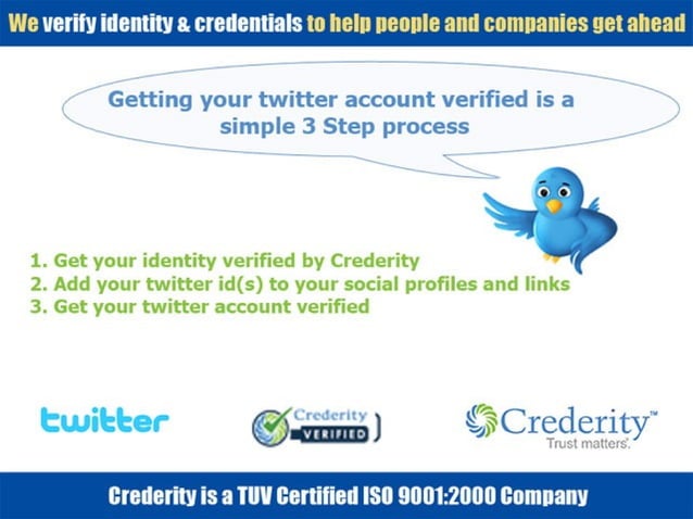 Twitter Account Verification | PPT