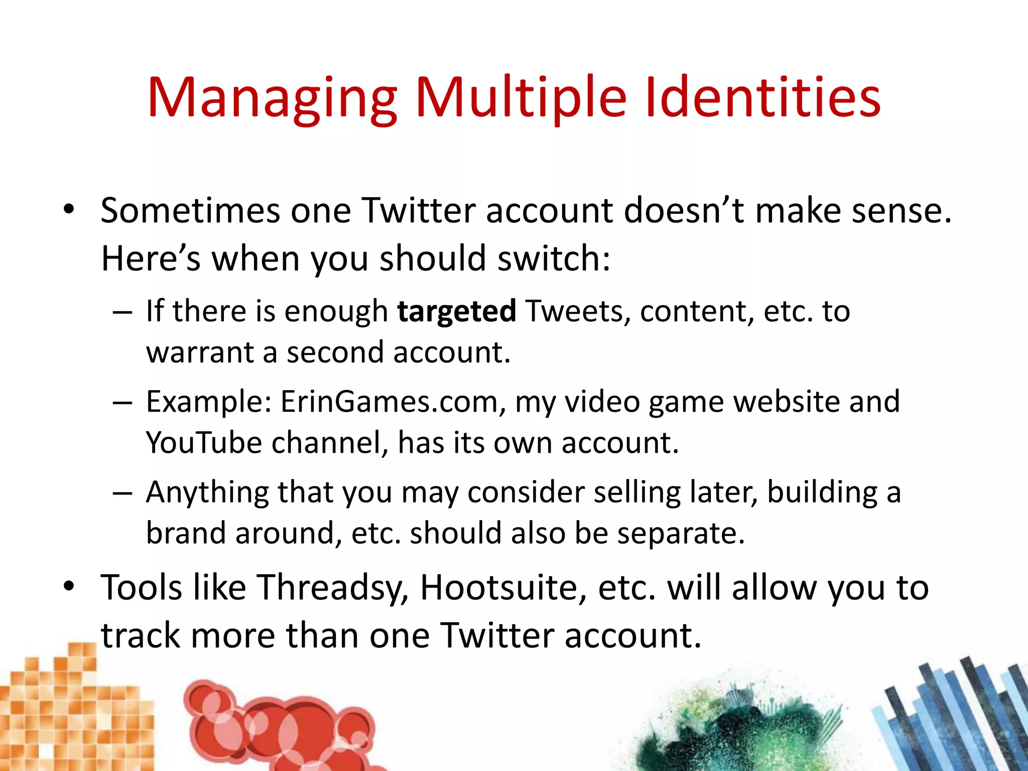 Twitter Best Practices | PPTX
