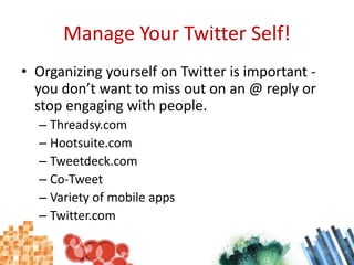 Twitter Best Practices | PPTX